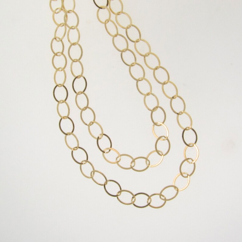 Gold Chain Layering Wrap Around Chain 8.8x6.6mm Gold - Etsy