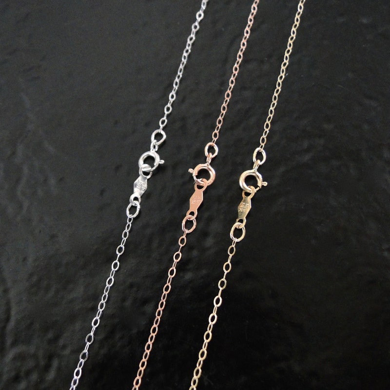 16 Inch Gold Chain - Etsy