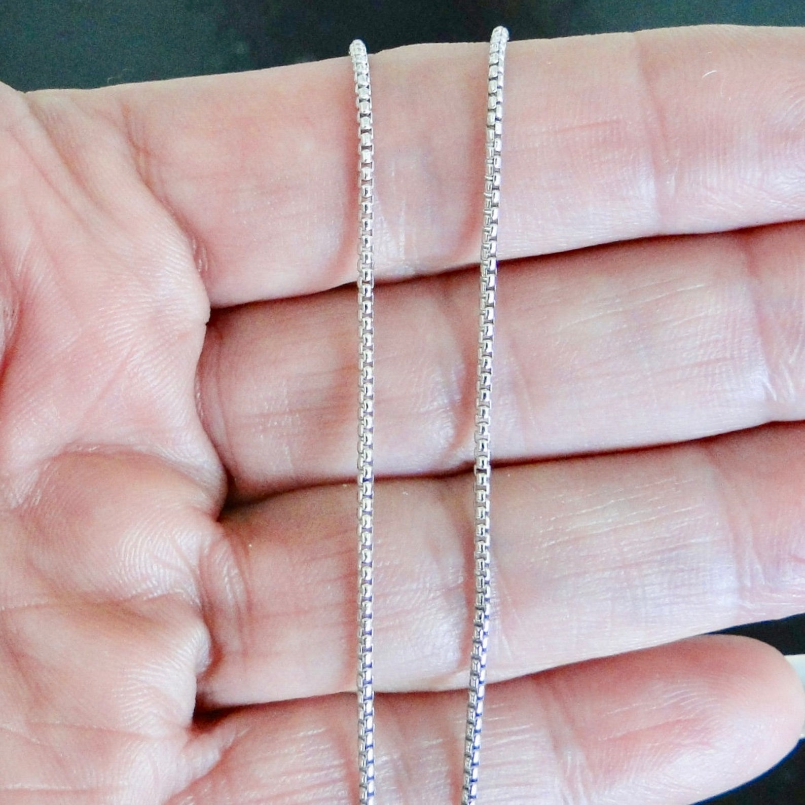 Adjustable Yellow Gold Filled or Sterling Silver Chain - Etsy