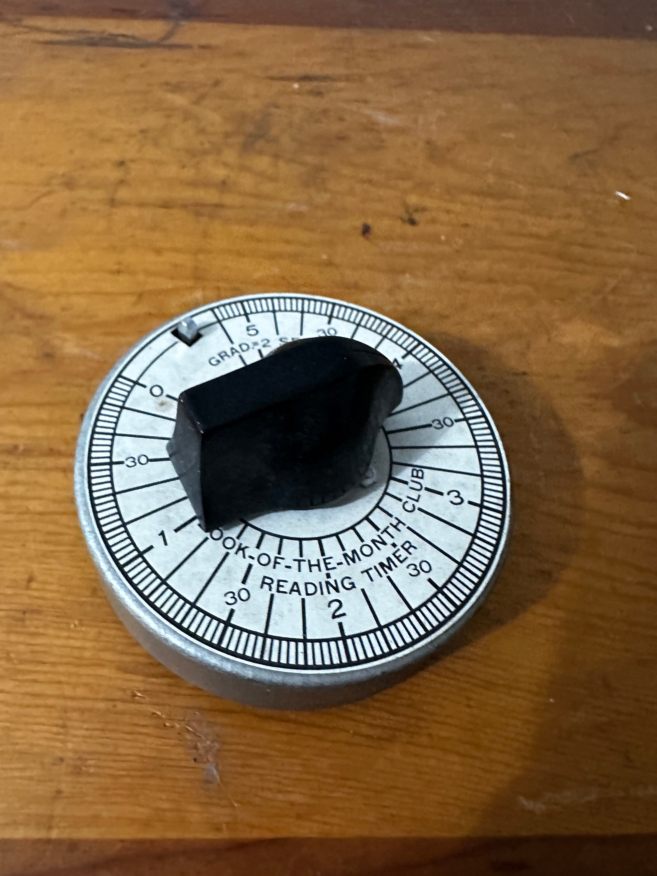 Vintage Reading Pacer Speed Reading Timer by Book of the Month Club - Etsy