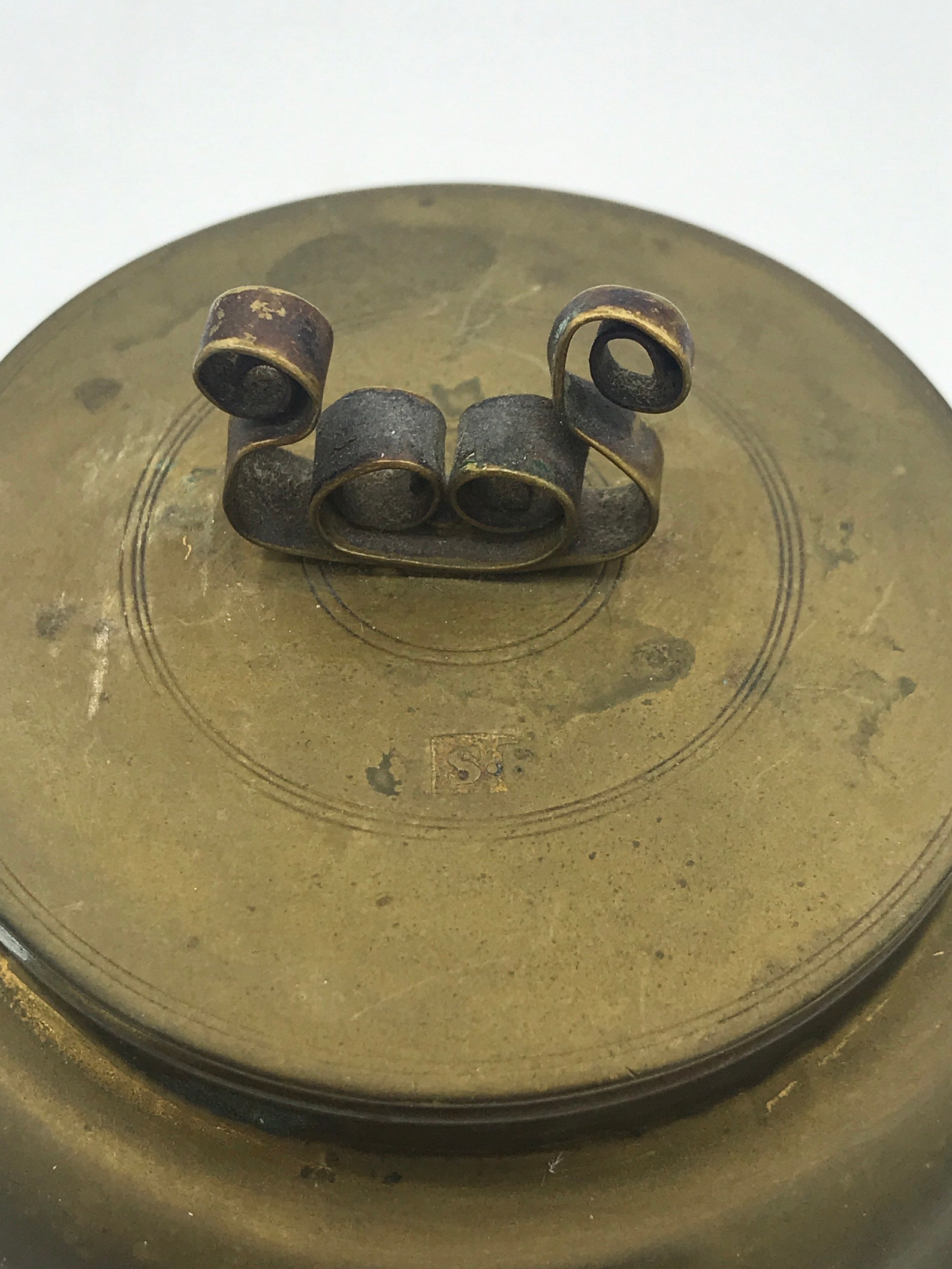 Vintage Brass Metal Pot With Lid Small Hand Made With Handle - Etsy UK