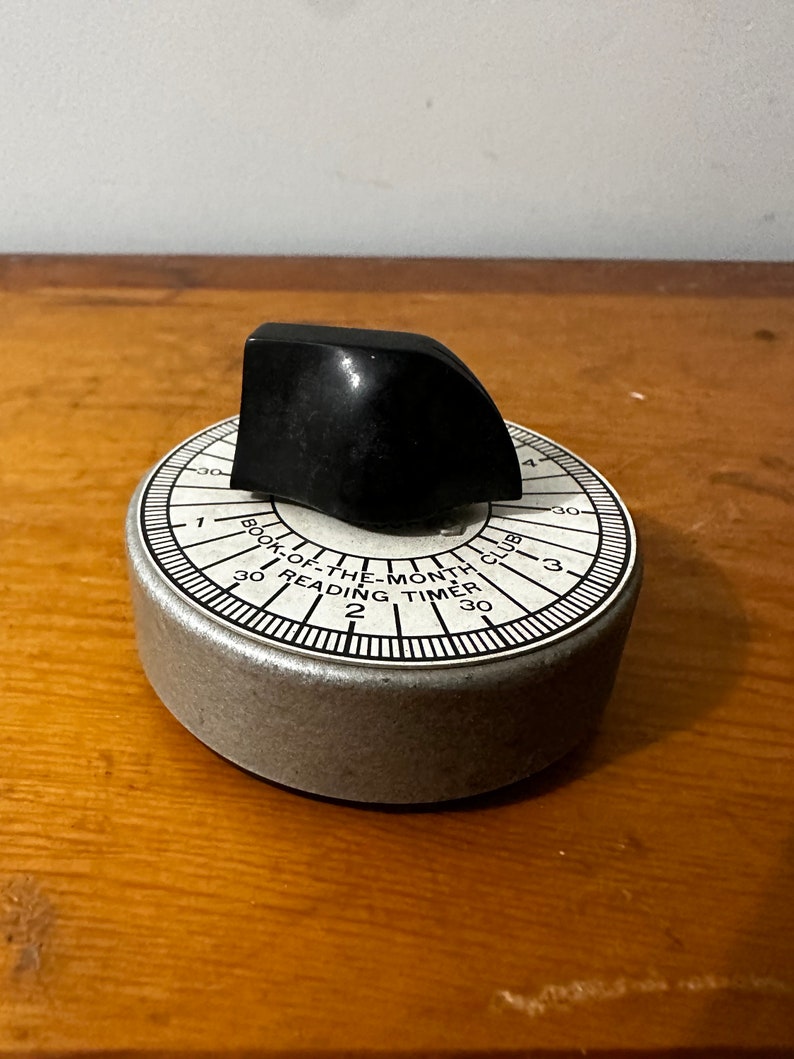 Vintage Reading Pacer Speed Reading Timer by Book of the Month Club - Etsy