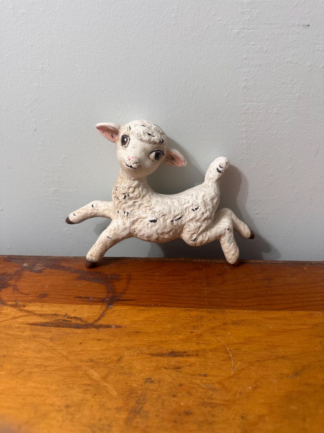 1960 Lamb Wall Hanging Figures Vintage Kitchen Decor Grandma - Etsy
