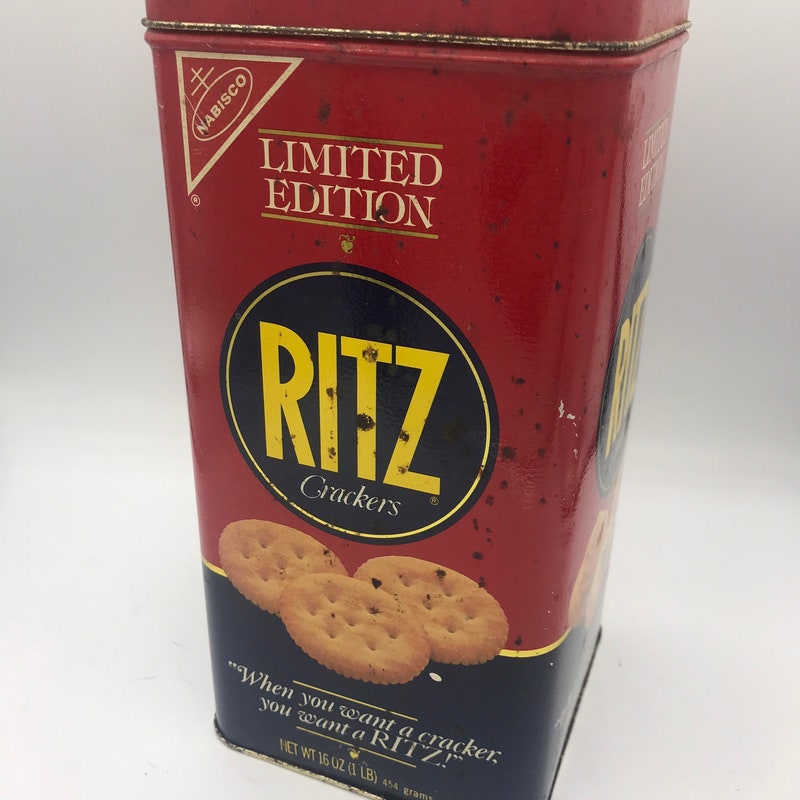 Ritz Cracker Tin - Etsy