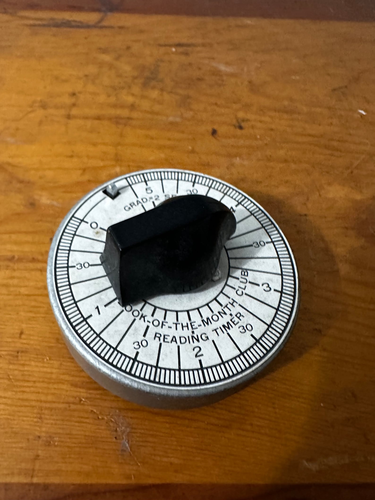 Vintage Reading Pacer Speed Reading Timer by Book of the Month Club - Etsy