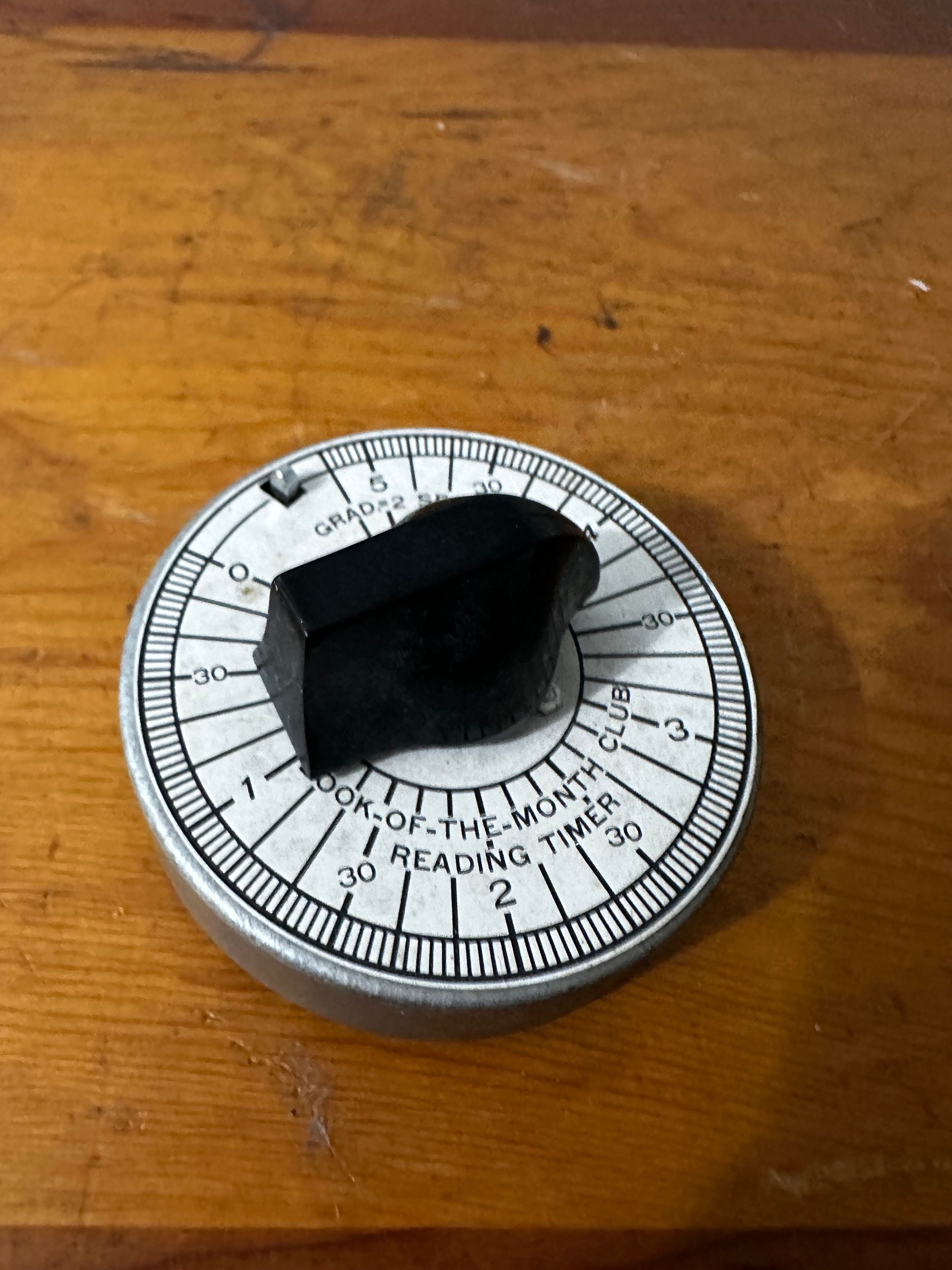 Vintage Reading Pacer Speed Reading Timer by Book of the Month Club - Etsy