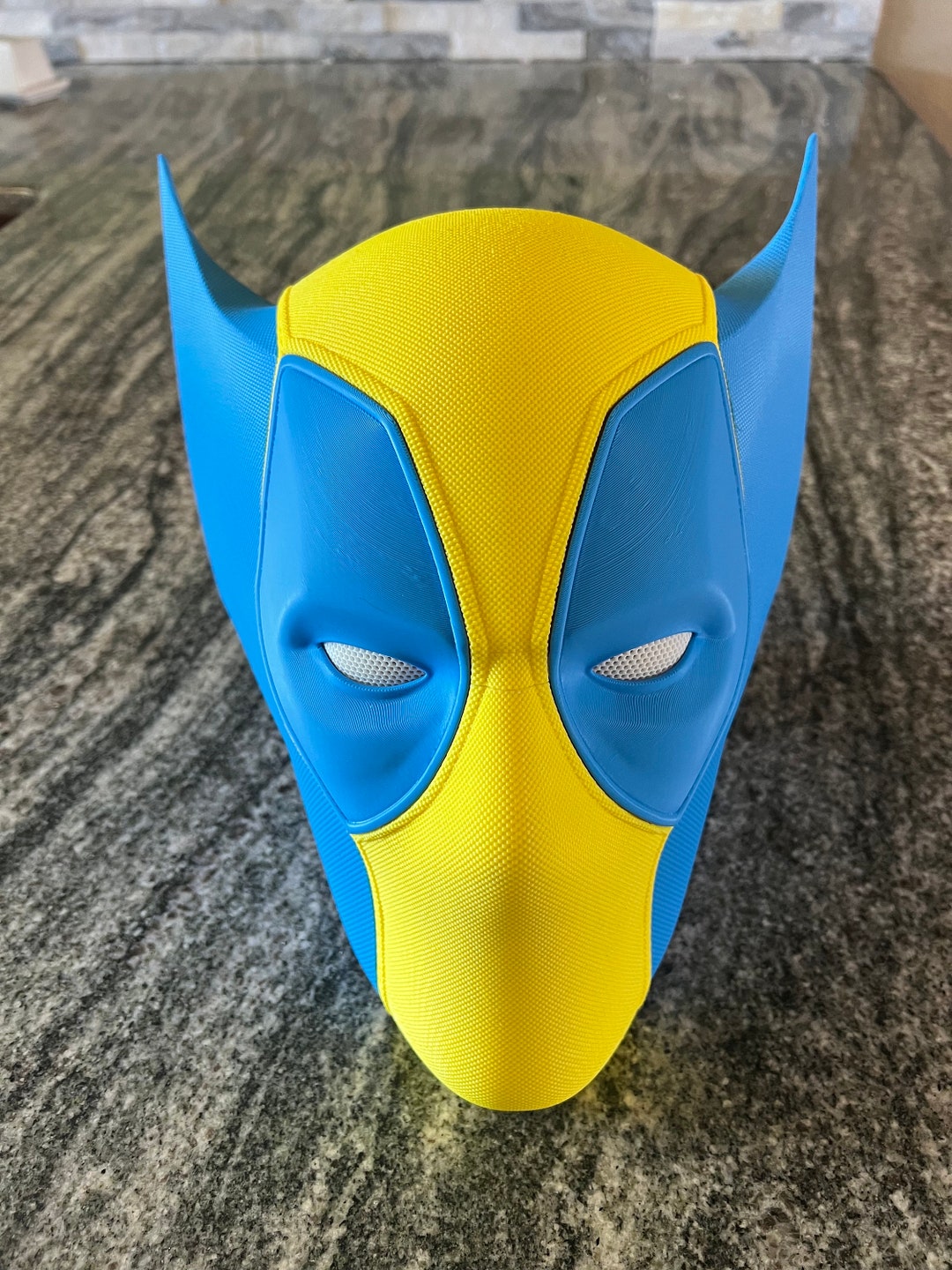 Deadpool/wolverine Mesh Magnetic Helmet. 3D Print Inspired by Deadpool ...