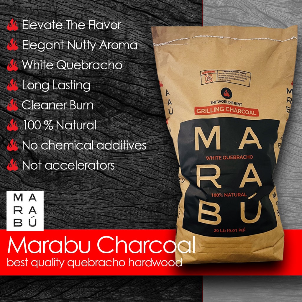 Marabú Charcoal White Quebracho Wood - 20 Lb - Etsy