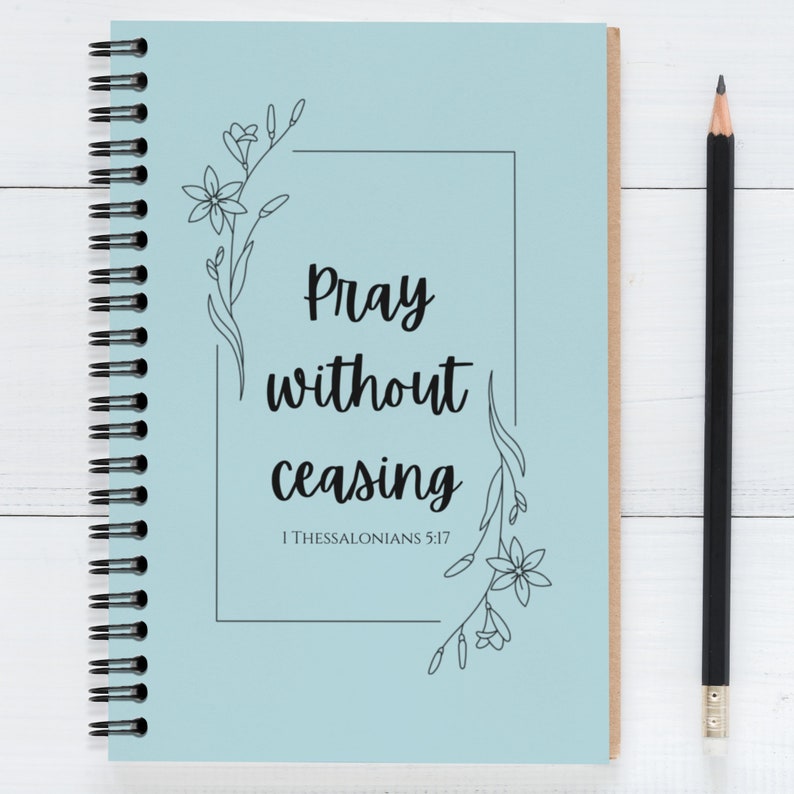 Christian Bible Study Prayer Journal for Women Devotional Notebook ...