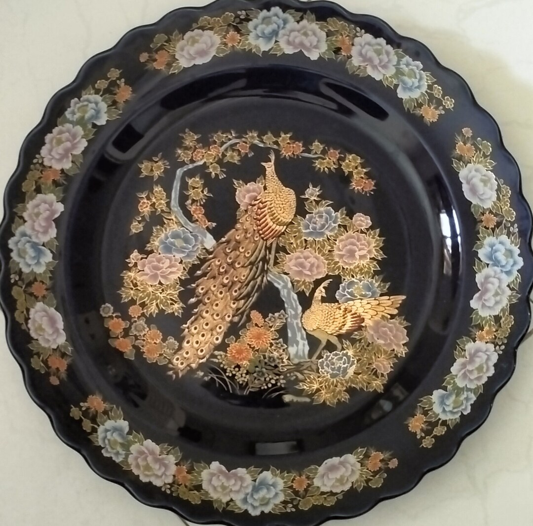 Moroccan Dish. This Piece is Called the Peacock Dish, and It's Almost ...