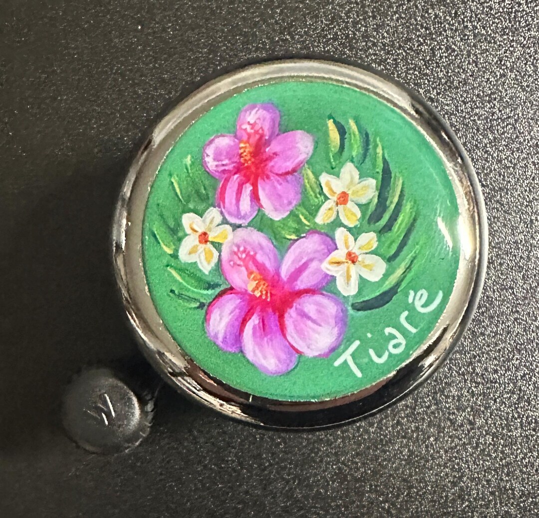 Tiare Flower Bicycle Bell - Etsy