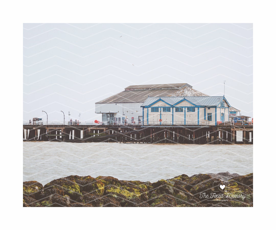 Clacton Pier Clacton-on-sea Digital Print - Etsy