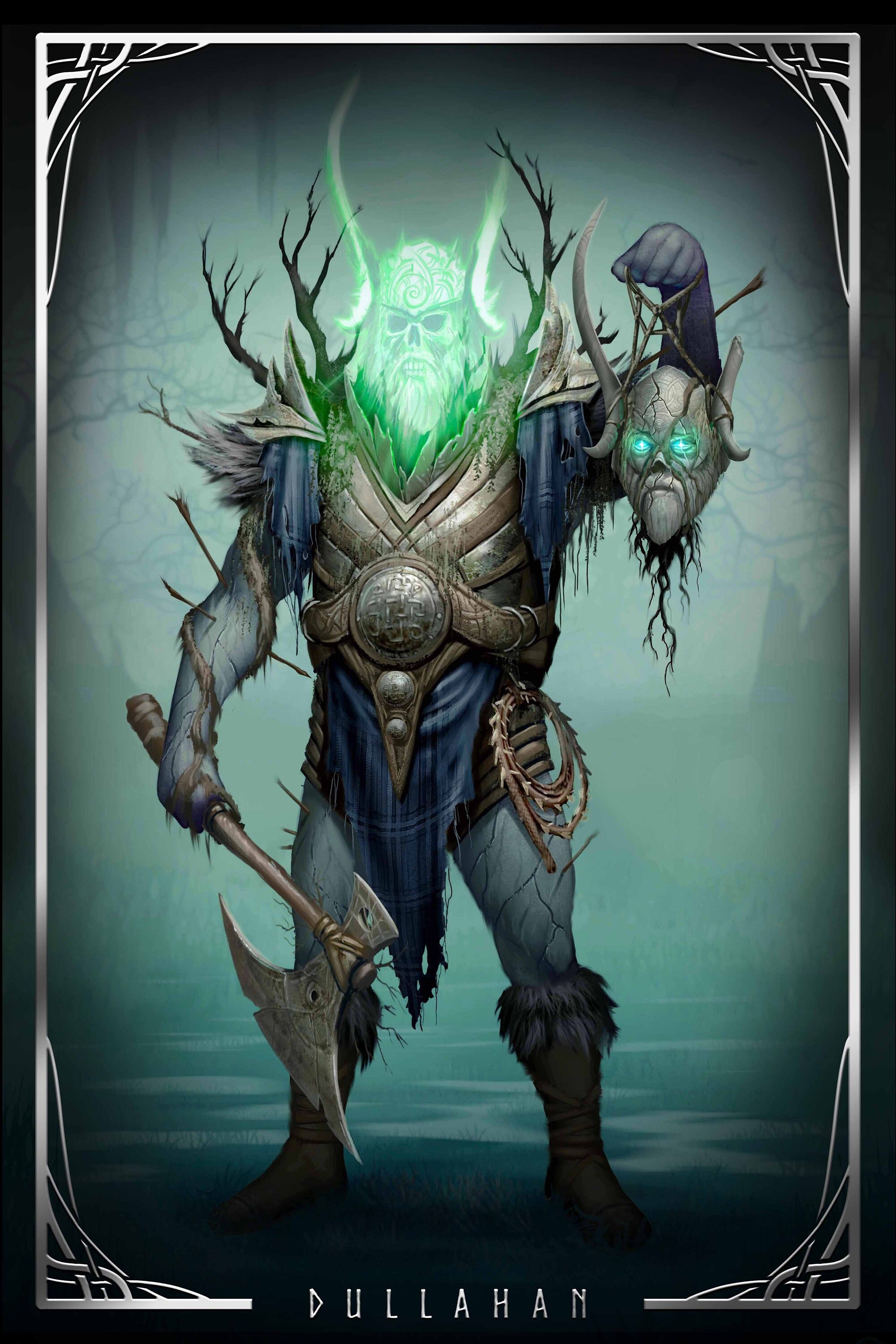 Dullahan Monster Card - Etsy