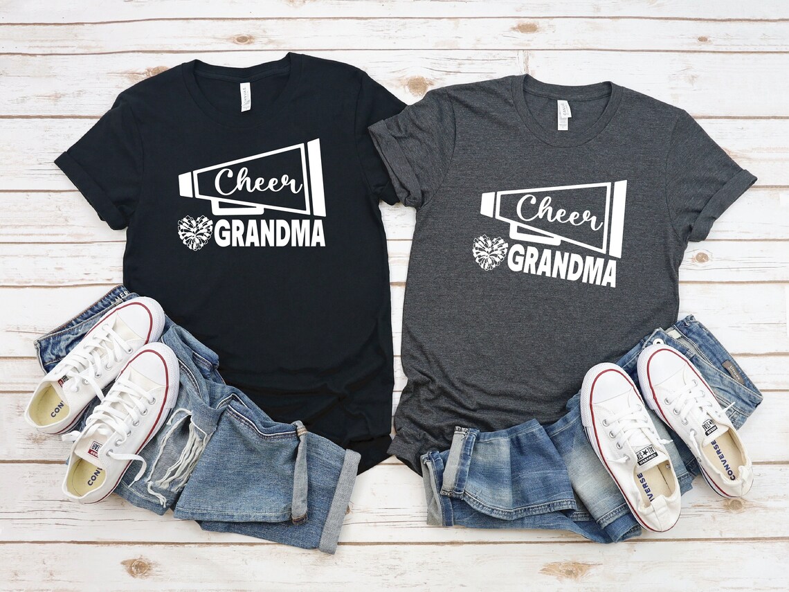 Cheer Grandma Shirt | Custom Cheer Shirt | Team Spirit | Cheer Squad ...