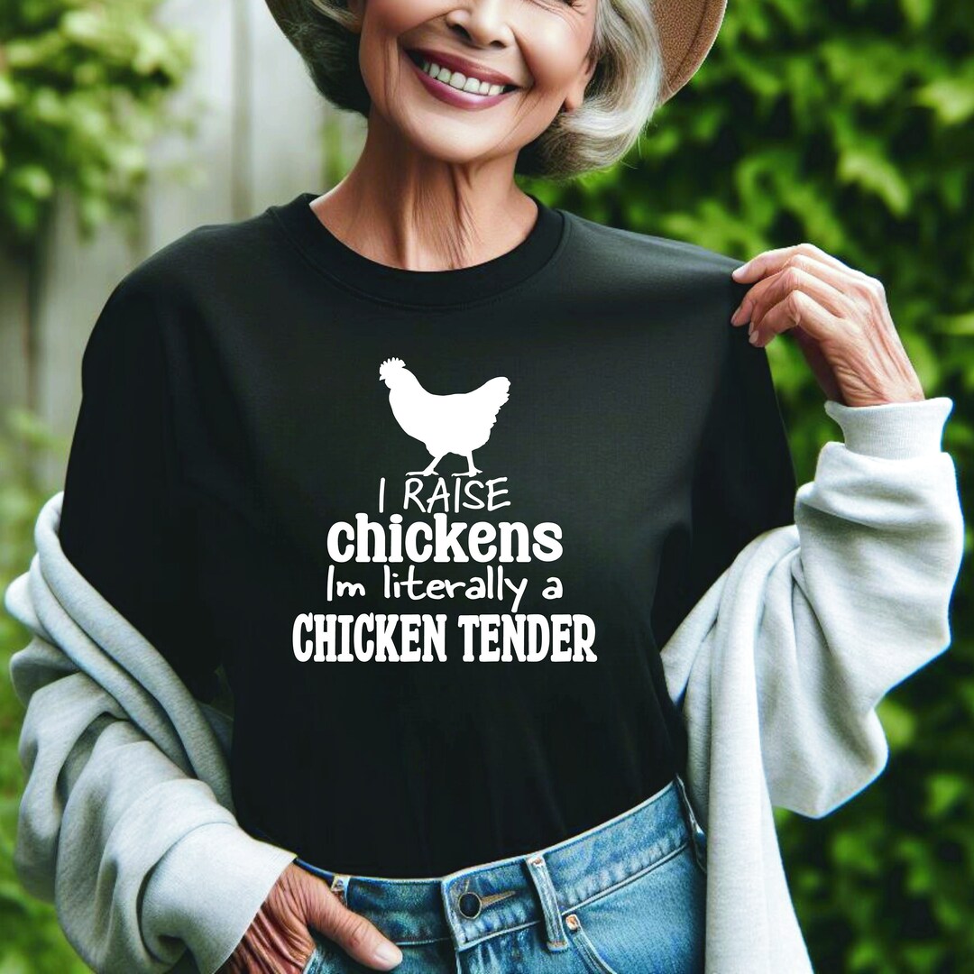 Chicken Tender Tshirt | Chicken Keeper Shirt | Funny Chicken Shirt ...