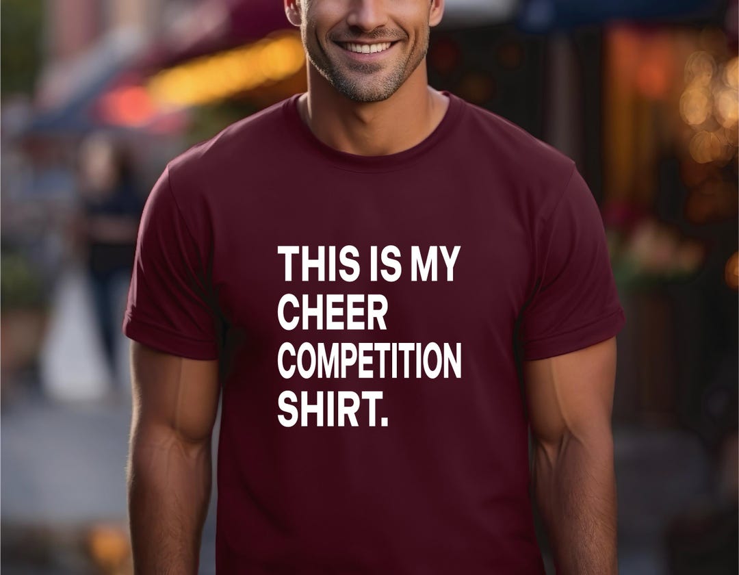 Funny Cheer Competition Shirt | Cheer Dad Shirt | Cheer Grandpa | Funny ...
