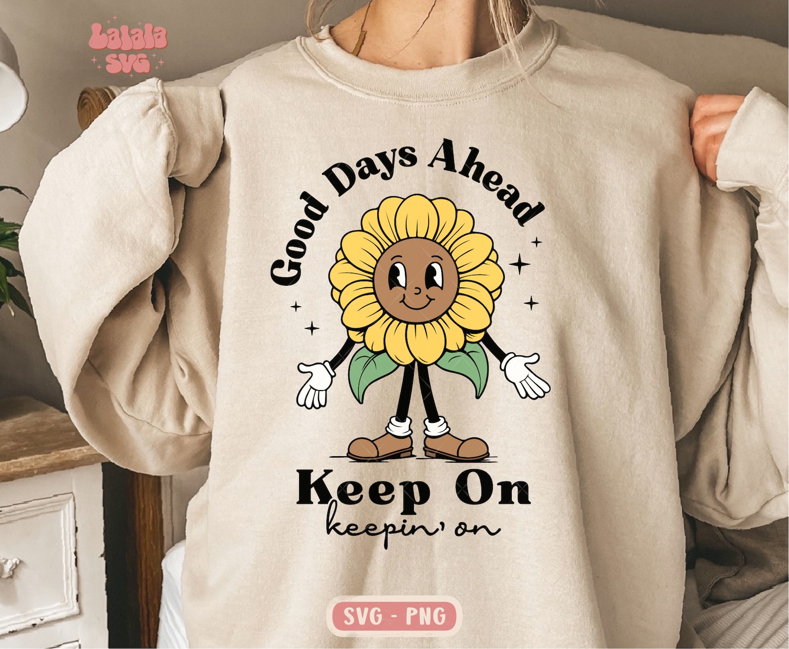 Good Days Ahead Svg, Keep on Svg, Retro Sunflower Svg, Life is Good Svg ...