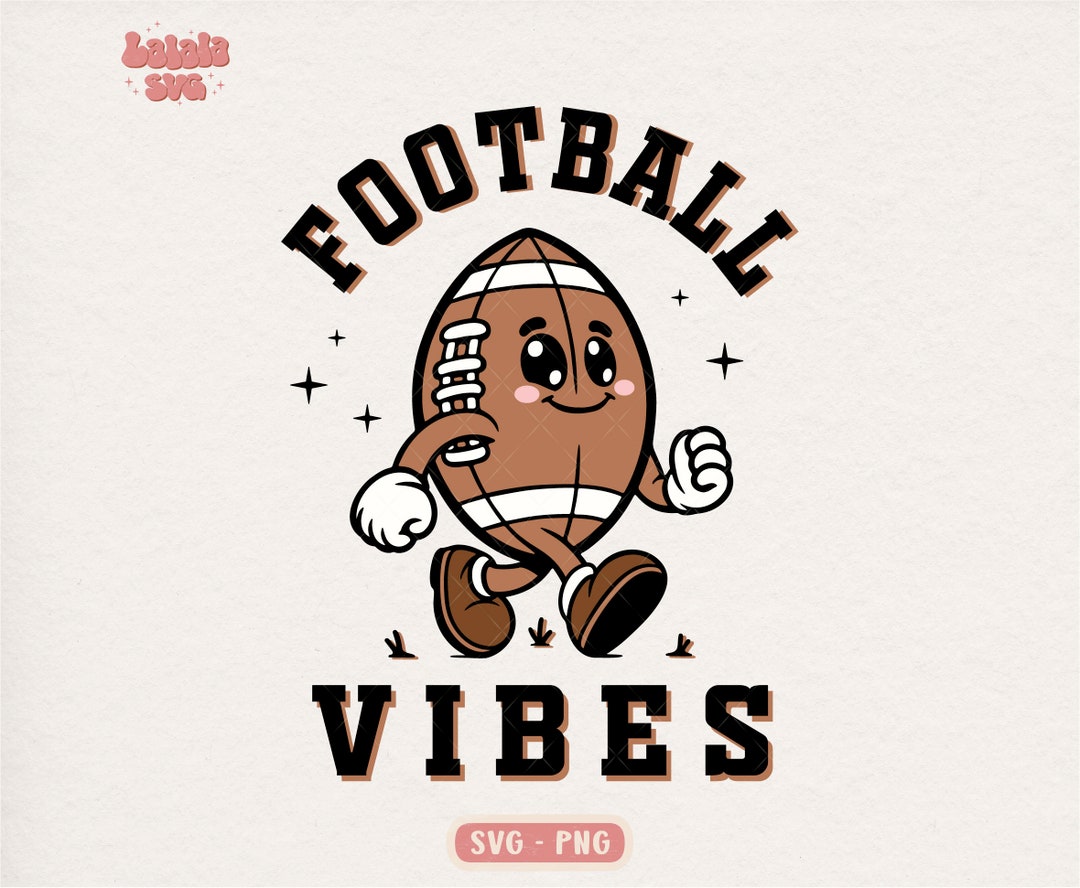 Football Vibes Svg, Football Season Svg, Game Day Svg, Football Life ...