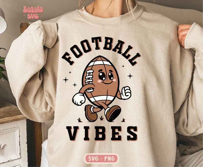 Football Vibes Svg, Football Season Svg, Game Day Svg, Football Life ...