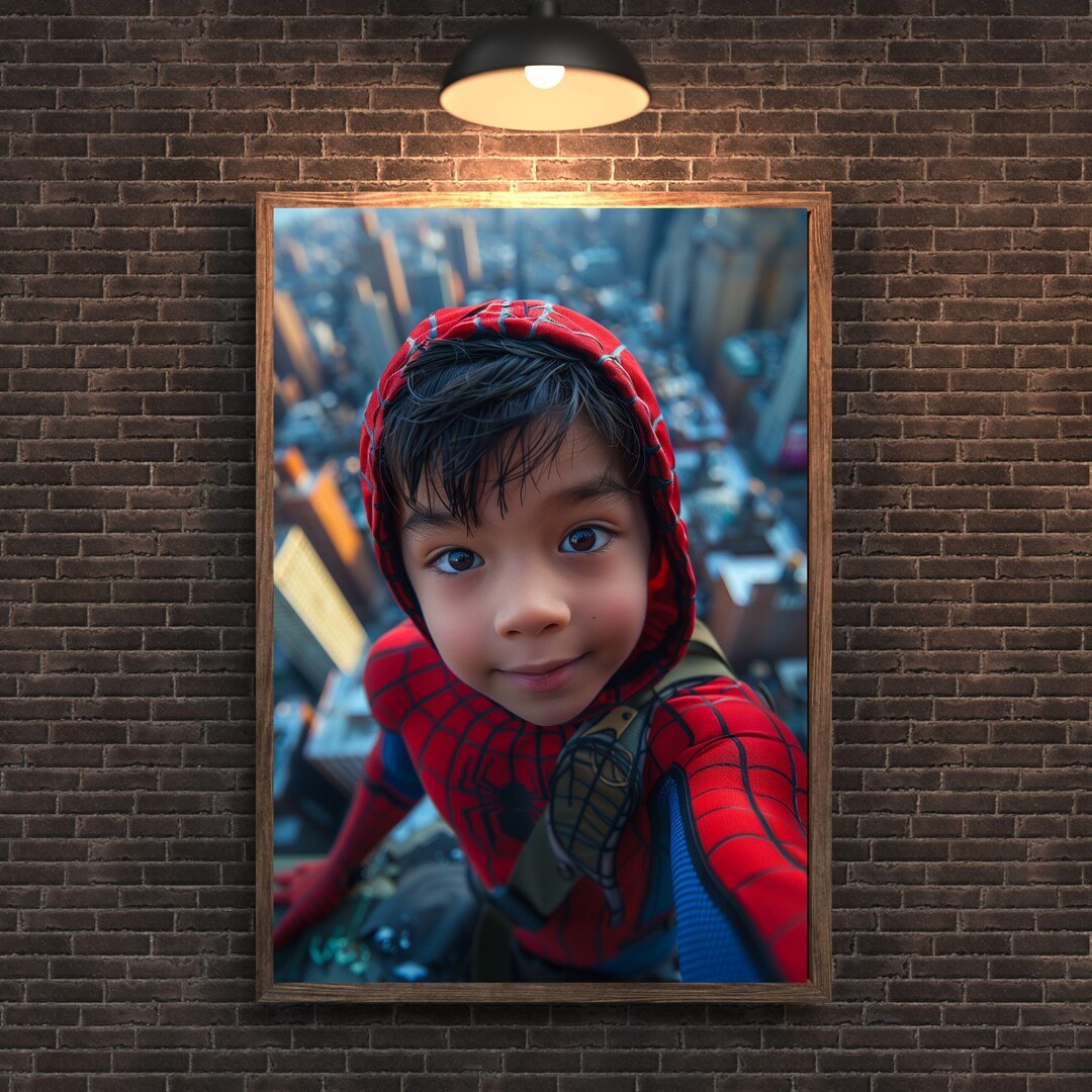 Custom Superhero & Prince Portrait Personalized Gift From Photo Royal ...