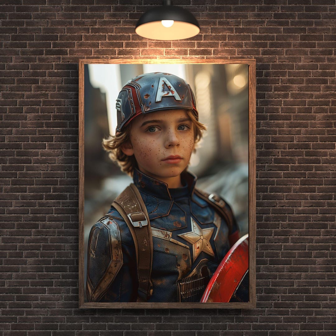 Custom Superhero & Prince Portrait - Personalized Gift From Photo ...