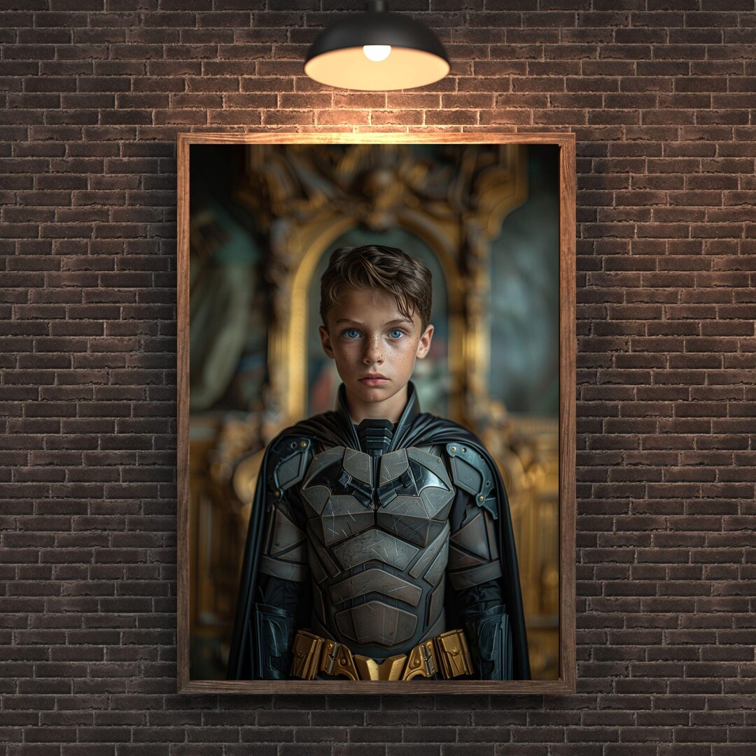 Custom Superhero & Prince Portrait - Personalized Gift From Photo ...