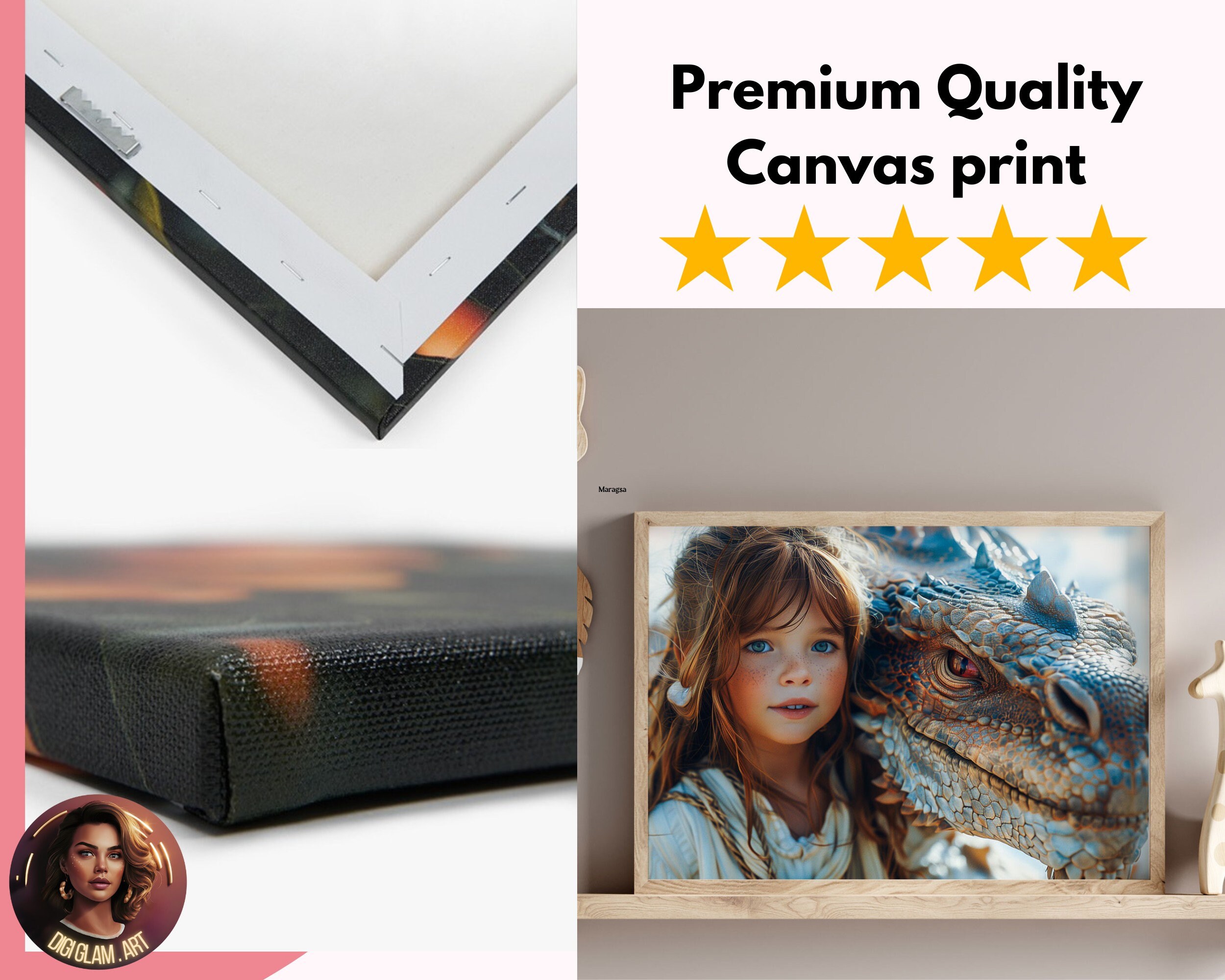 Custom Superhero & Prince Portrait - Personalized Gift From Photo ...