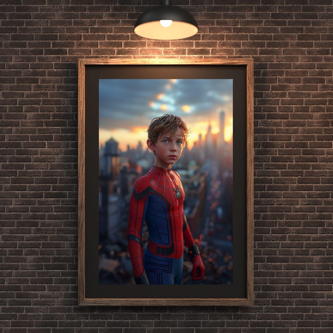 Custom Superhero & Prince Portrait - Personalized Gift From Photo ...