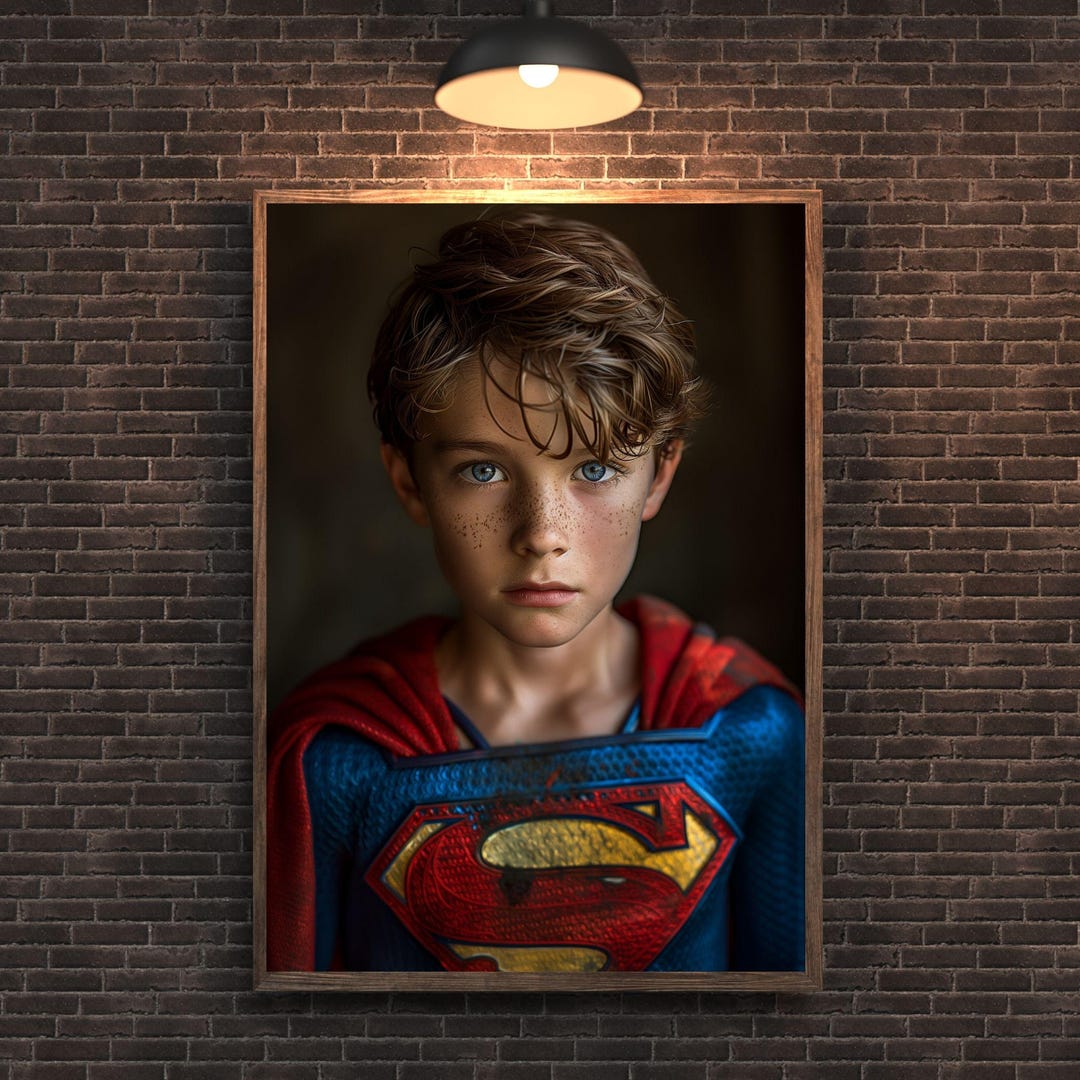 Custom Superhero & Prince Portrait - Personalized Gift From Photo ...