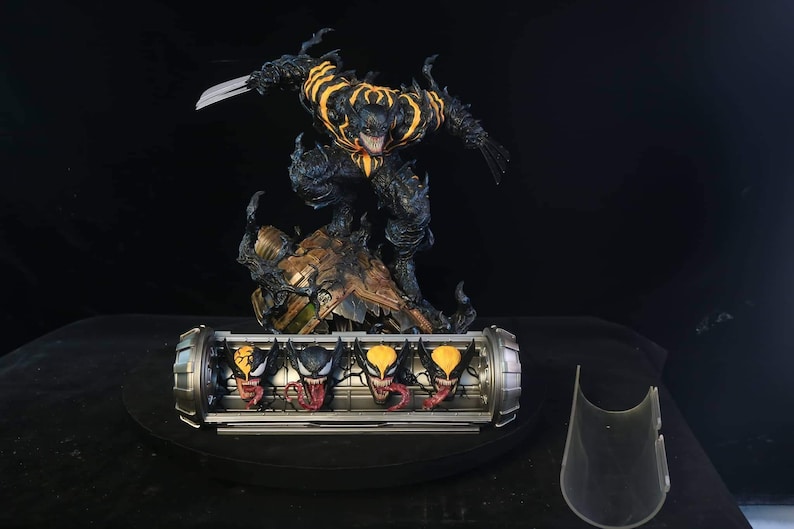 Venomized Wolverine Wolverine STL Archive Marvel - Etsy UK