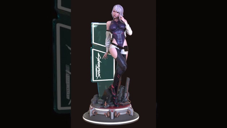 Lucy Cyberpunk Edgerunners STL File for 3d Printing - Etsy