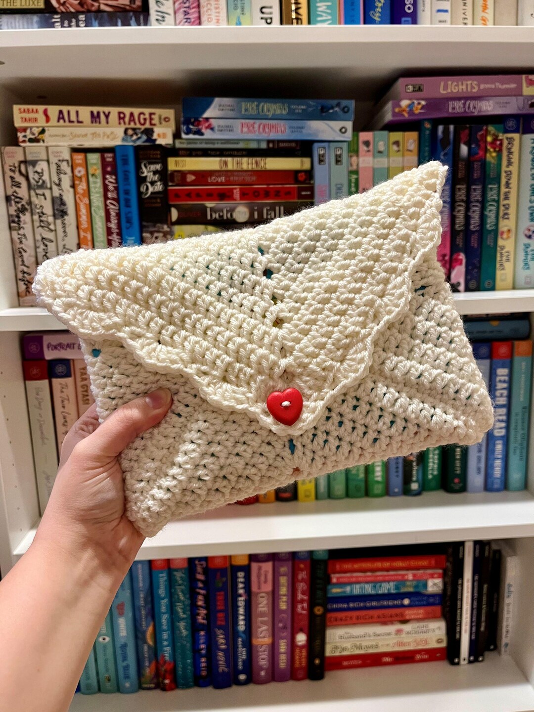 Crochet Love Letter Book Sleeve - Etsy