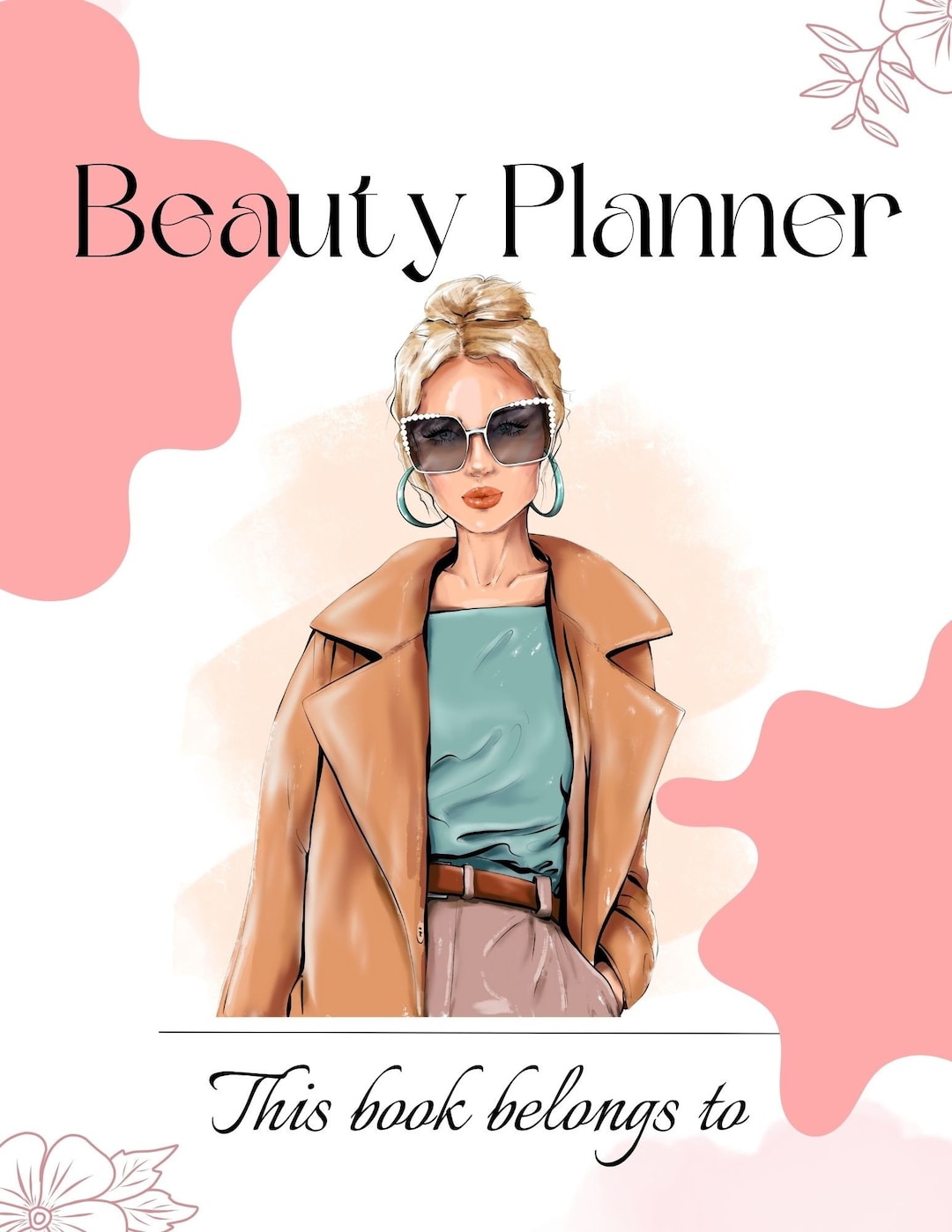 Beauty Planner Skin Care Routine Hair Care Beauty Organizer Journal ...