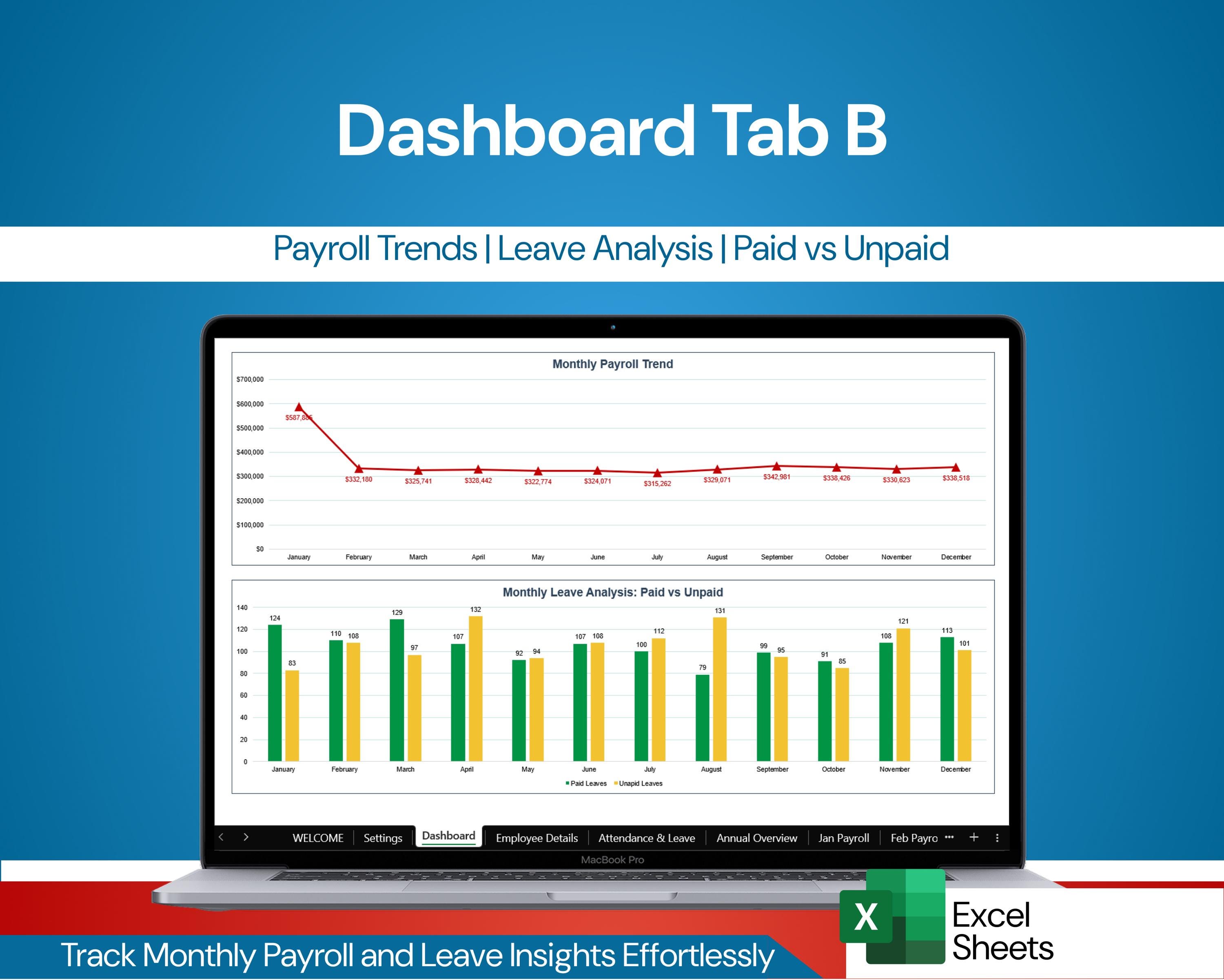 Employee Payroll Tracker | Salaries Calculator & Payments Management ...