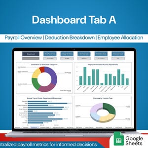 Employee Payroll Tracker | Salaries Calculator & Payments Management ...