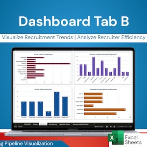 Recruitment Tracker | Streamline Hiring Decisions | Excel Template - Etsy