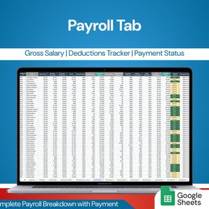 Employee Payroll Tracker | Salaries Calculator & Payments Management ...