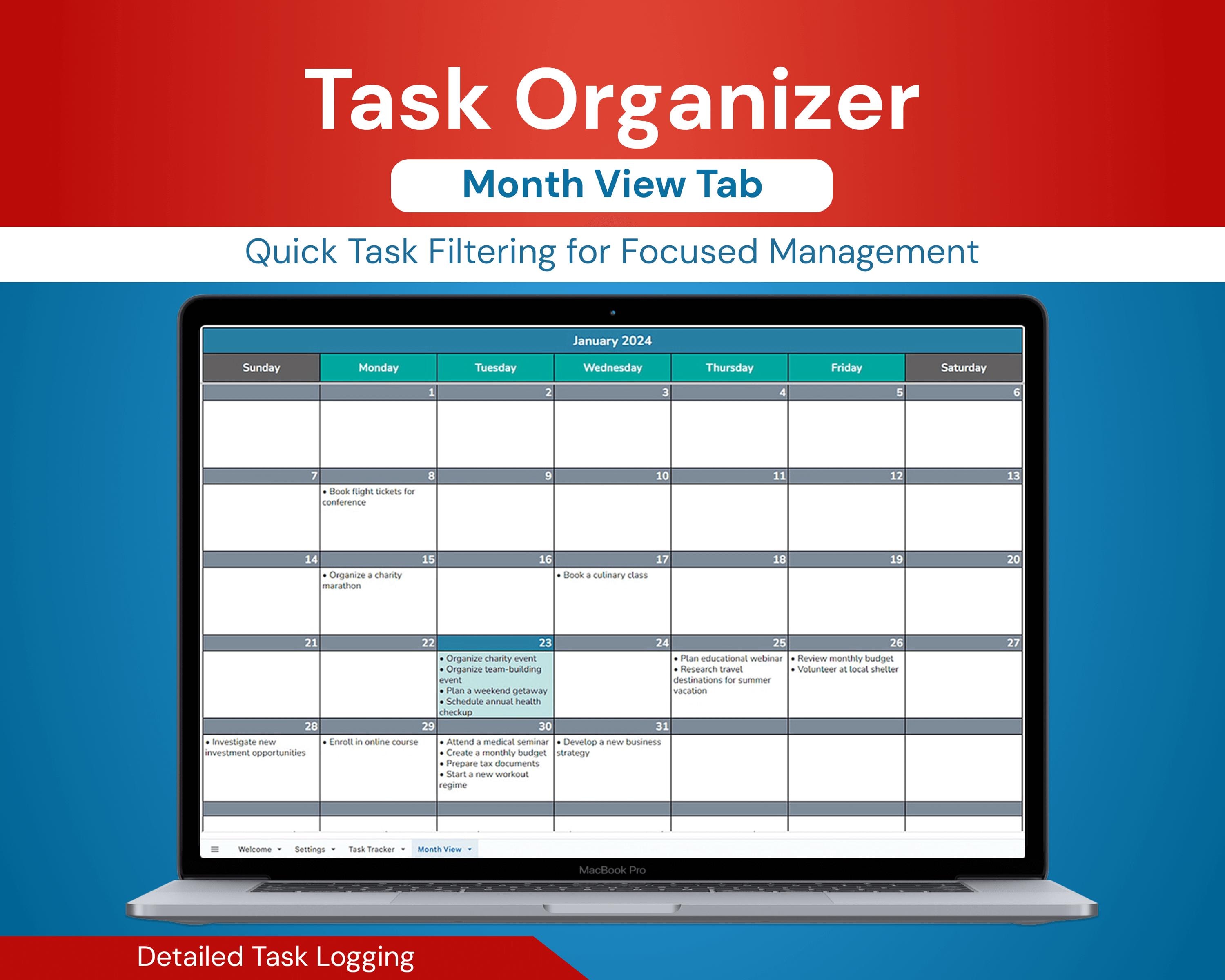 Daily Workflow Optimizer 4in1 Pack | Job Status Trackers | Excel ...