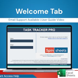 Task Tracker Pro: Task Organizer - Priority Checklist Tracking | Excel Version - Etsy UK