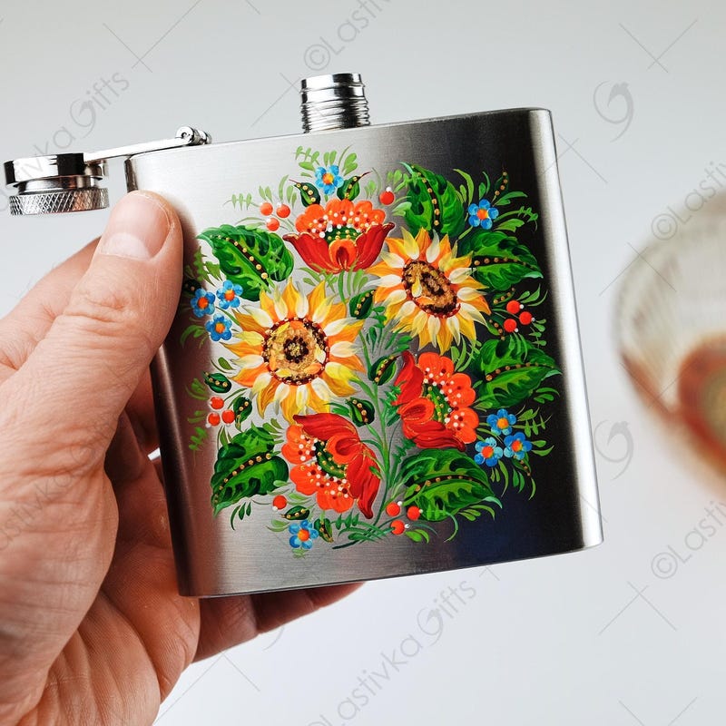 Vintage Flask Aesthetic - Etsy UK
