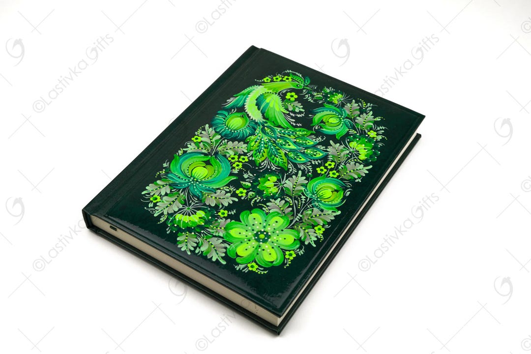 Hardcover Notebook 288 Pages, Hand Painted A5 Journal, Unique Ukrainian ...