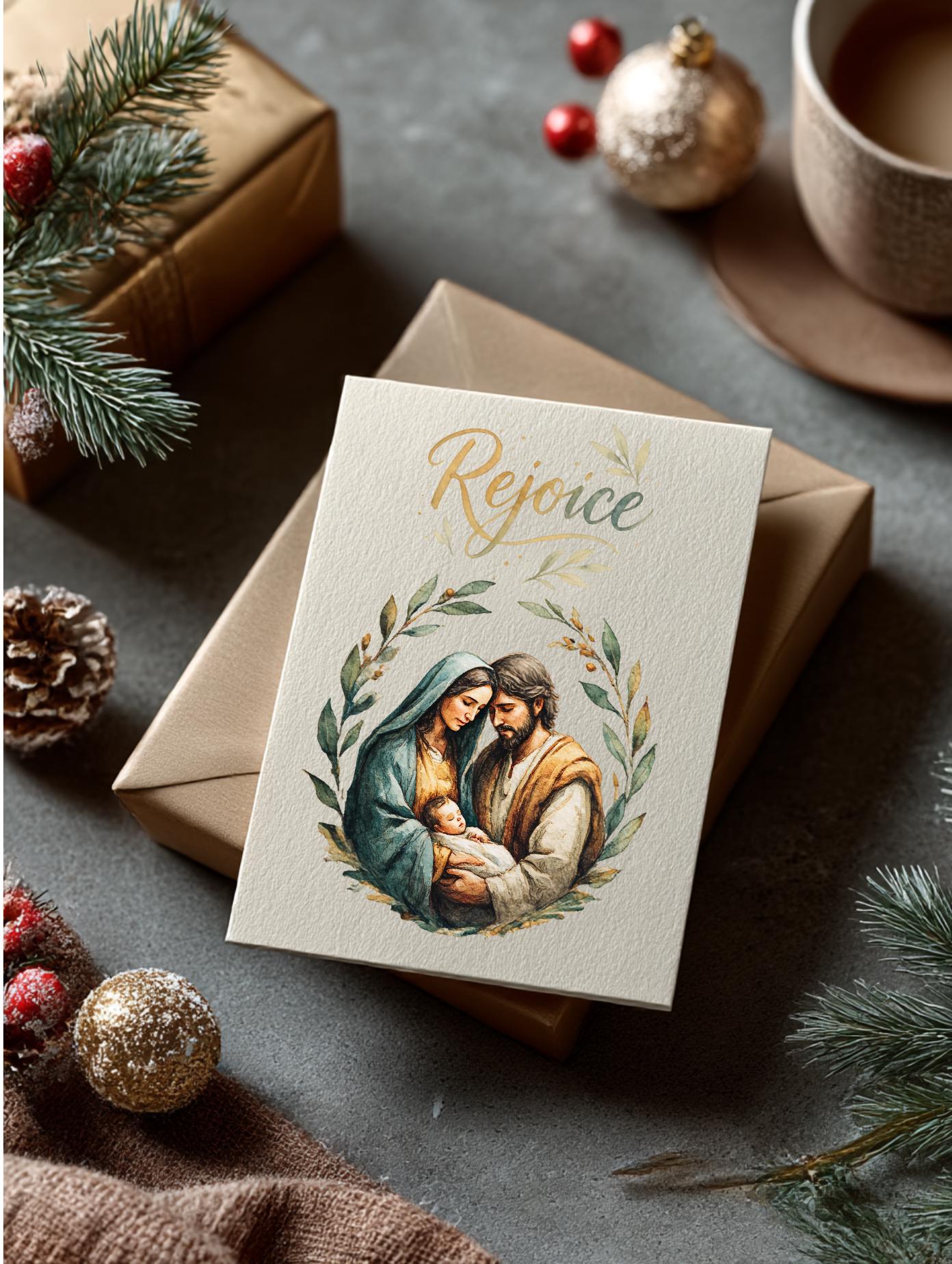 Nativity Scene Clipart | Holy Family, Christian Christmas | Printable ...