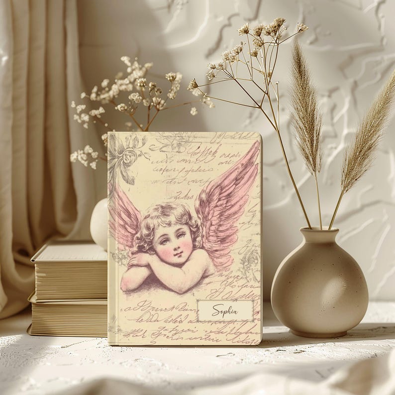 Personalized Angel Prayer Journal Custom Christian Gift for Women ...