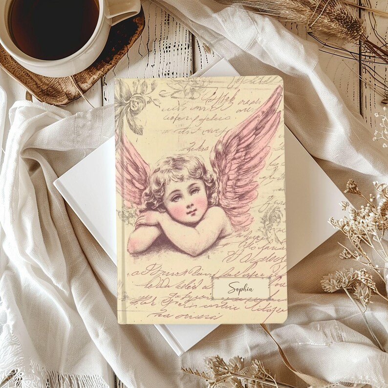 Personalized Angel Prayer Journal Custom Christian Gift for Women ...
