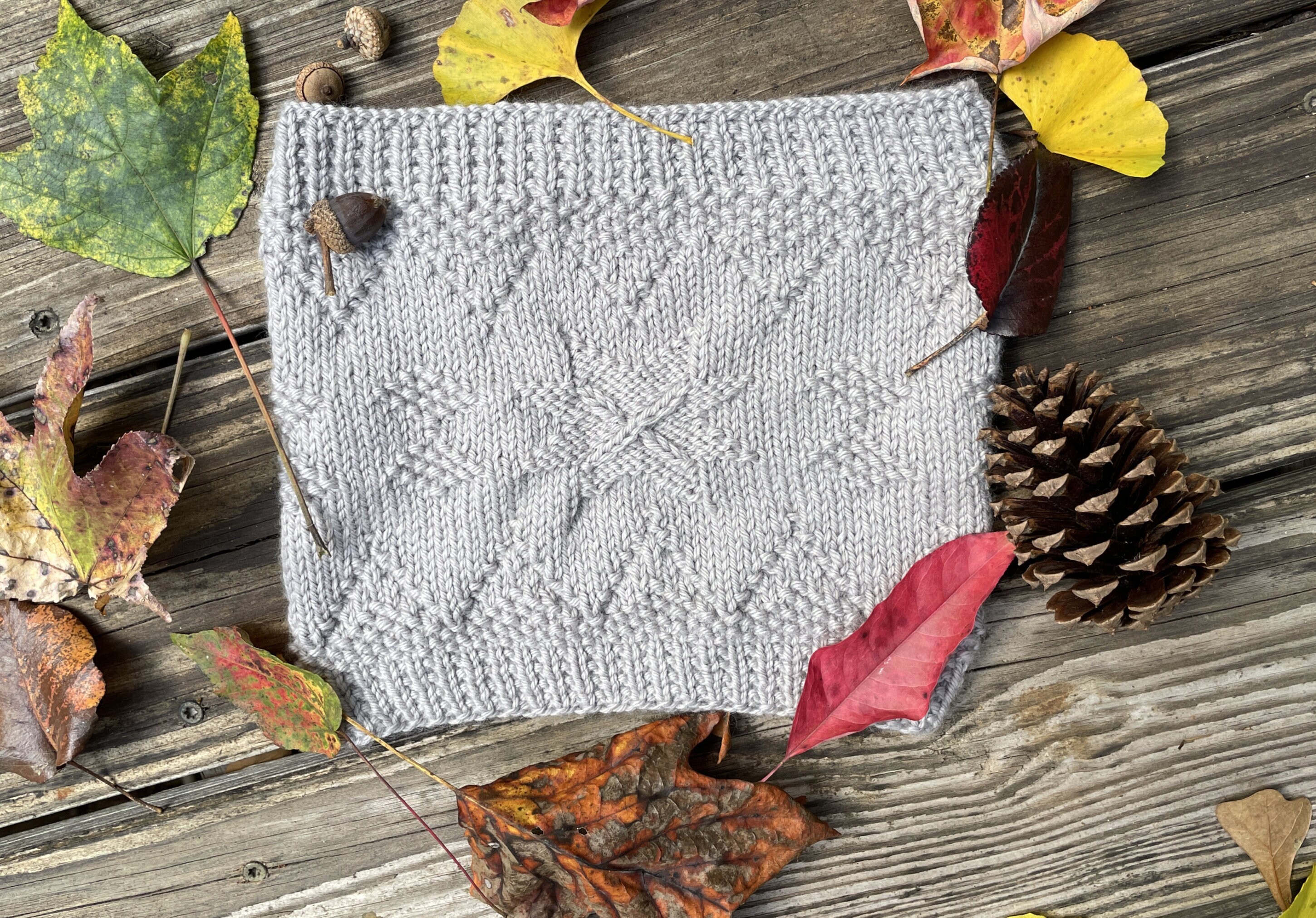 Cowl KNITTING PATTERN Venskab Worsted, Textured, in Three Sizes Digital ...