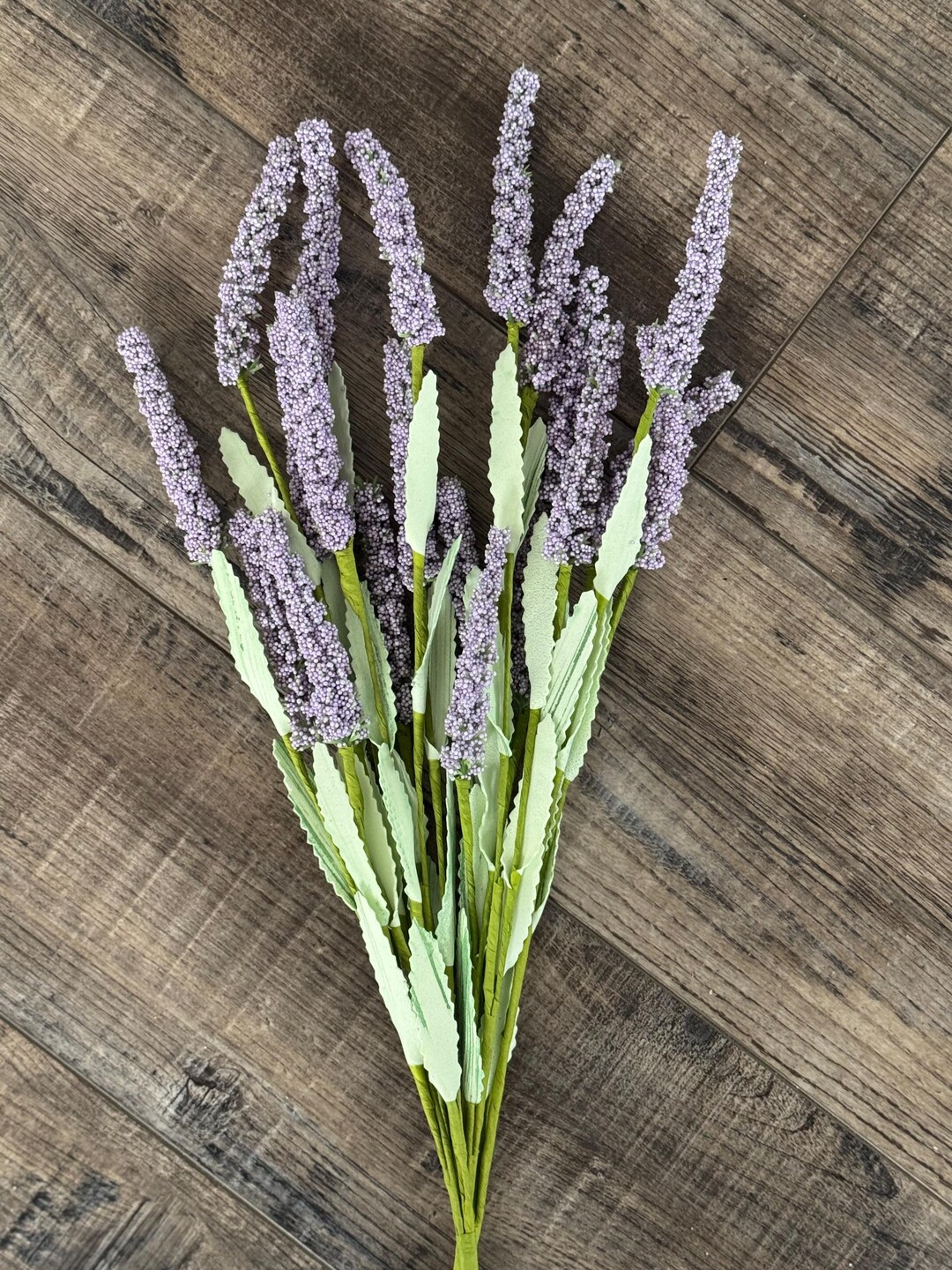 Lavender Floral Picks- SET of 2 Spring Flower Picks- Spring Summer ...