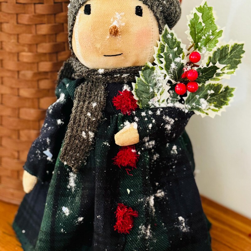 Stuffed Snowman - Etsy