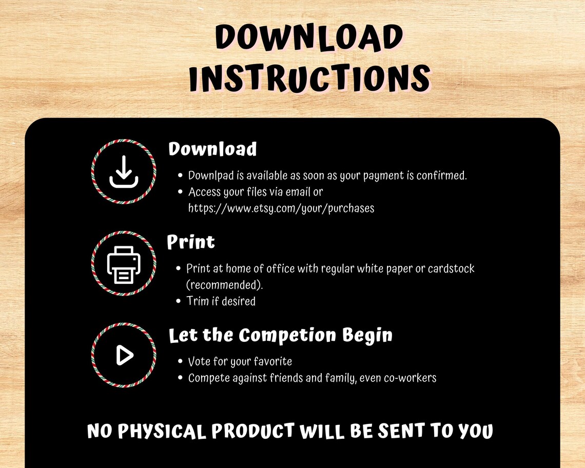 Chili Cook off Voting Ballot Printable | Food Ranking Card for Chili ...