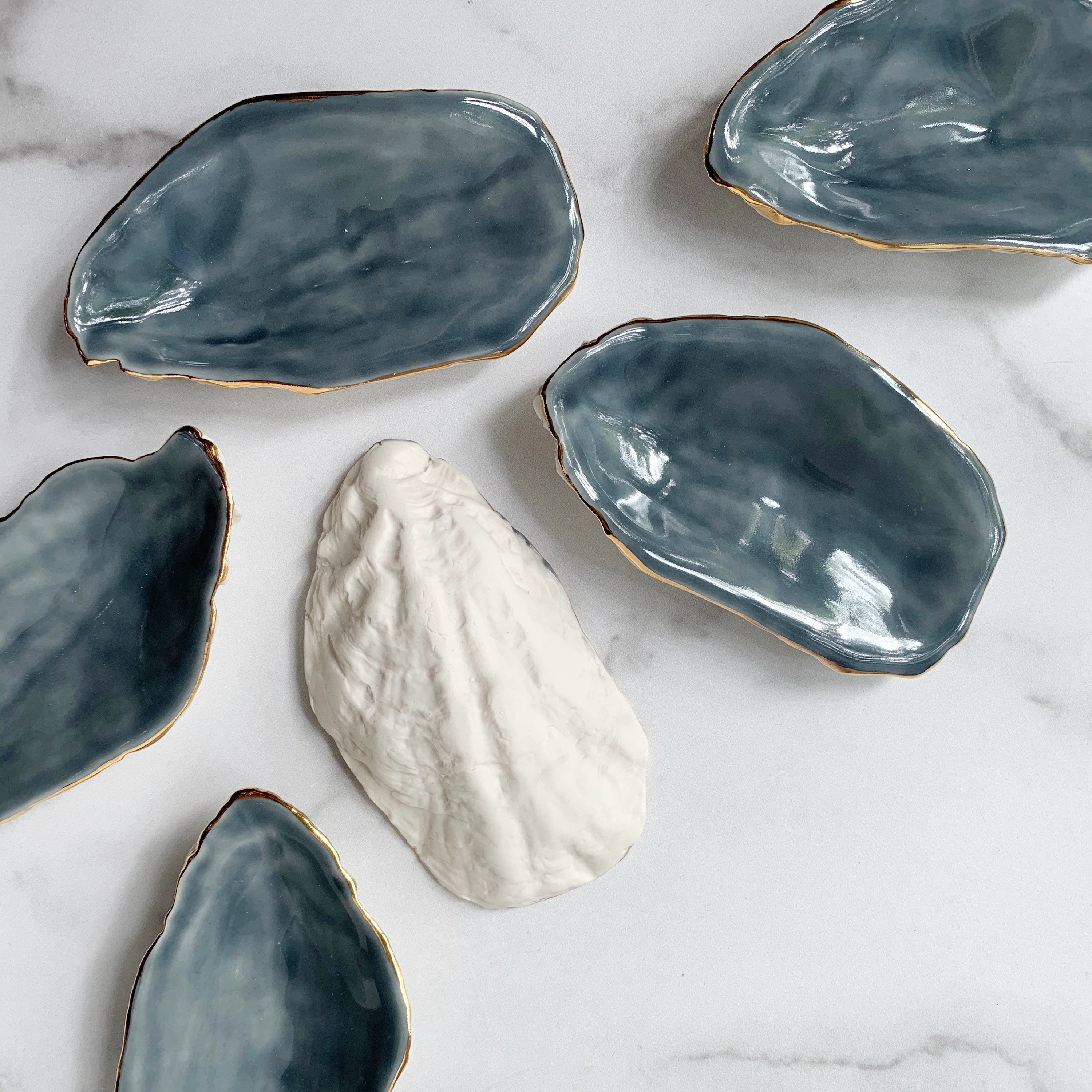 Porcelain Oyster Shell - Etsy