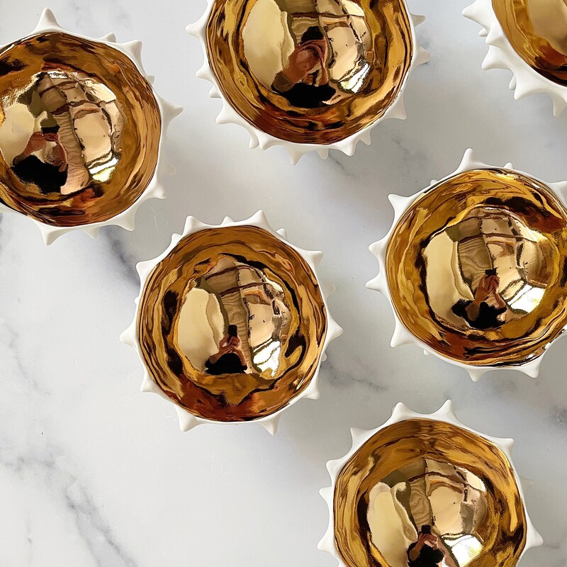 Gold Ceramic - Etsy